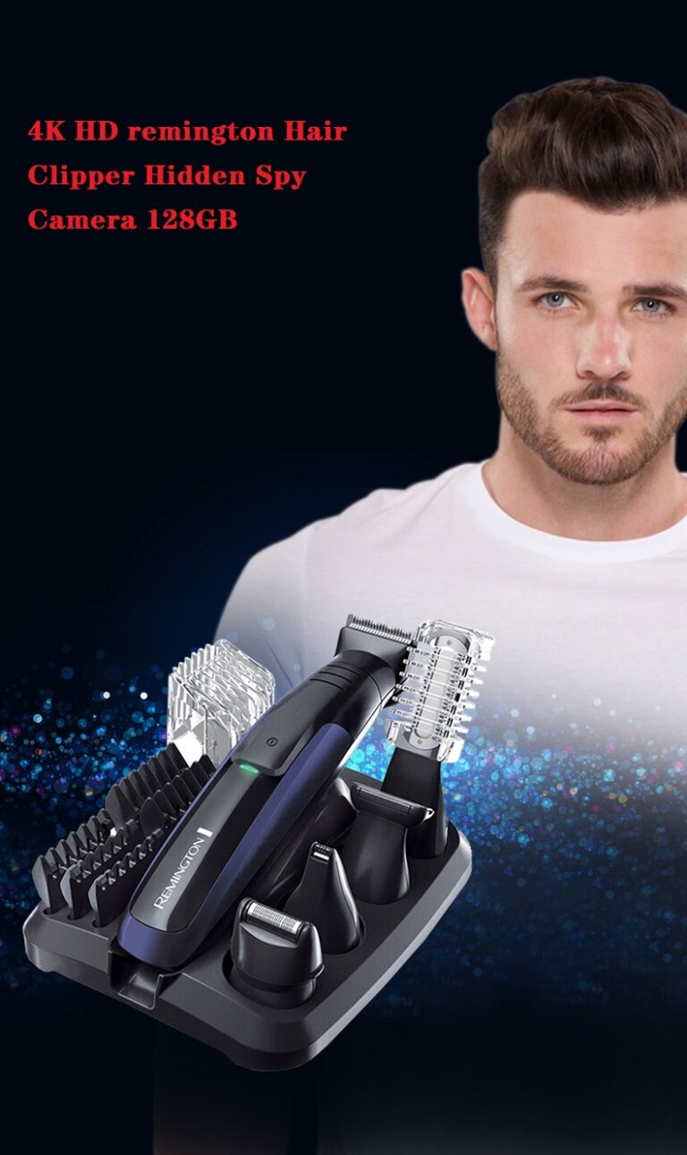 Remington Wifi Spy Hair Clipper Spy Camera 4K HD Hidden Spy Camera DVR ...