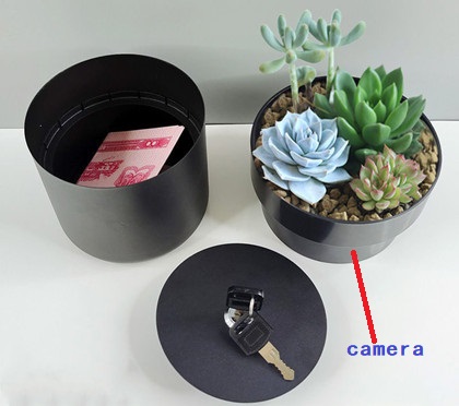 Plant Wifi Hidden Camera Bedroom Spy Camera real 4k HD DVR - Bathroom ...